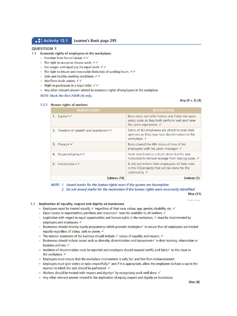 Topic 12 - Human Rights Solutions | PDF