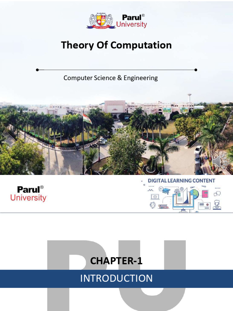 Toc - Unit 1 | PDF | String (Computer Science) | Automata Theory