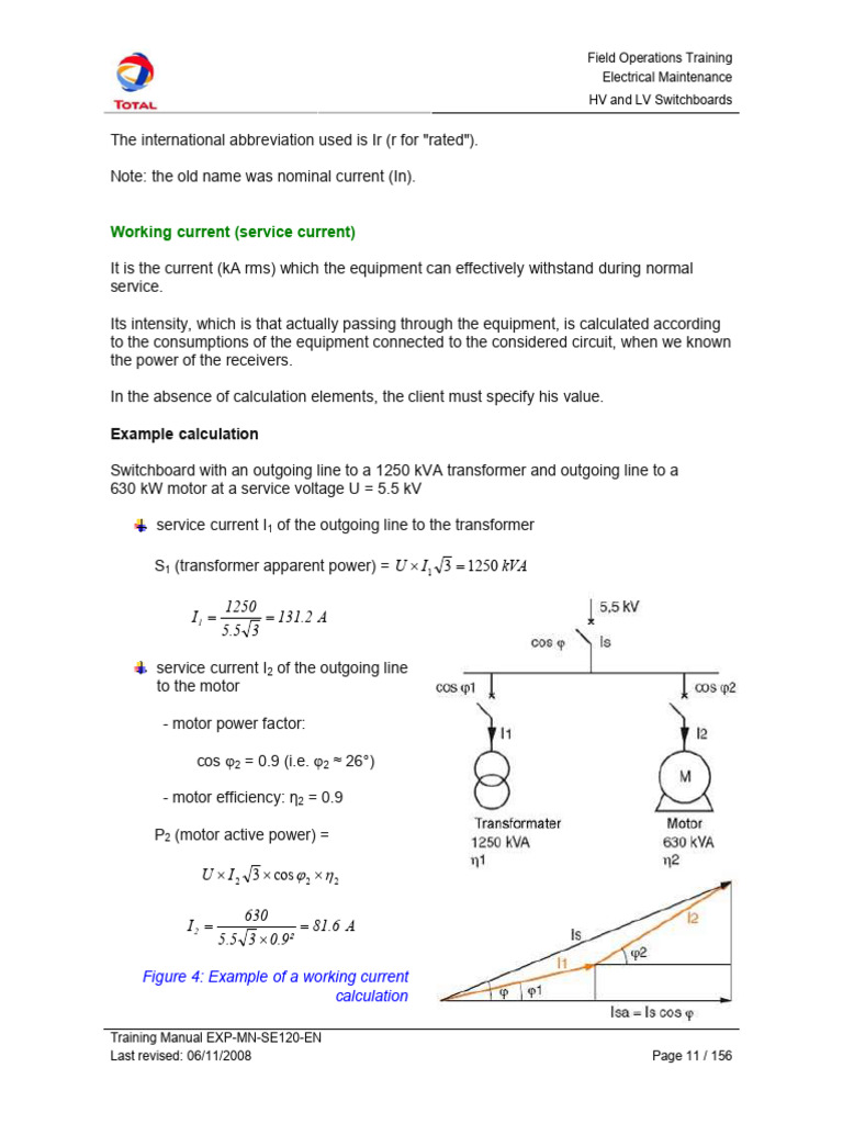 HV and LV Switchboard Training Manual | PDF | Fuse (Electrical) | Switch