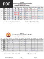 Timetable +FY+BCom+ (2025 26+ Odd+Semester) | PDF