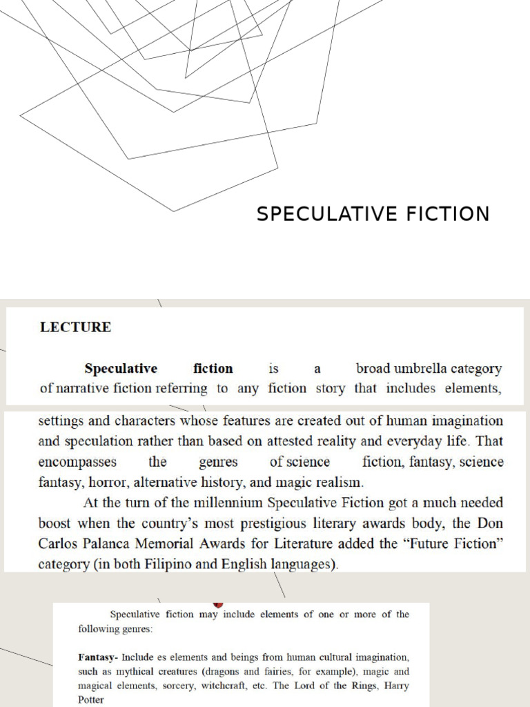 Speculative Fiction | PDF