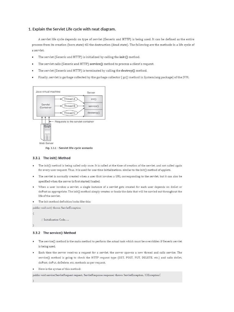 Servlet and JSX Explained with Examples | PDF | Html | Java Script