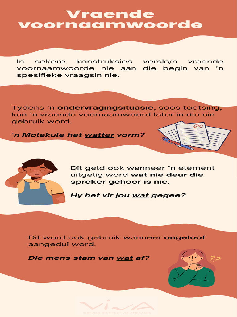 Onverskuifde Vraagwoorde | PDF