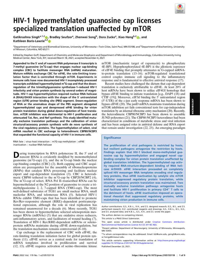 singh-et-al-2021-hiv-1-hypermethylated-guanosine-cap-licenses-specialized-translation-unaffected ...