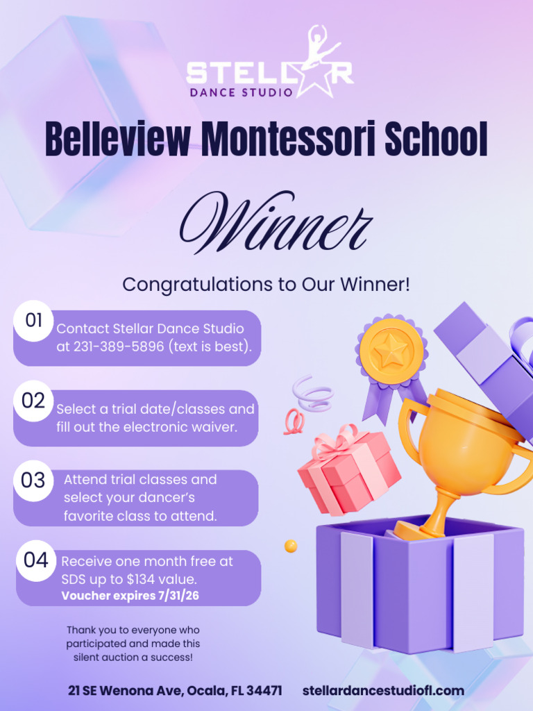 Belleview Montessori School Winner | PDF