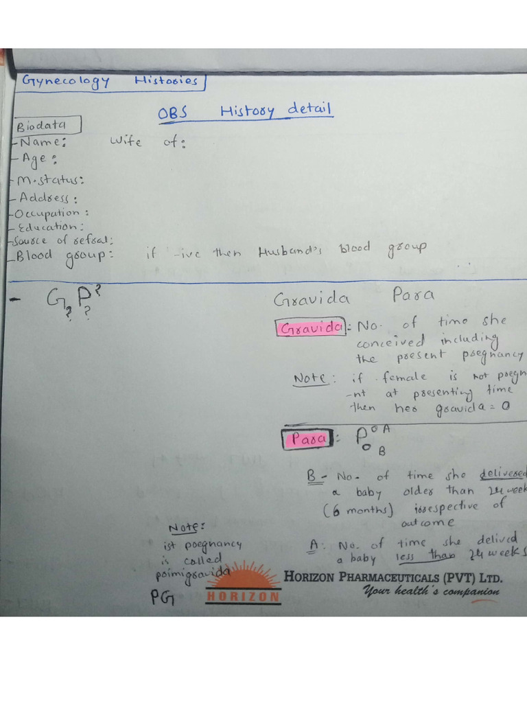 OBS Hist General Pattern | PDF