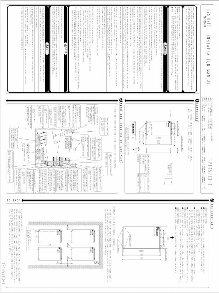 DEC102A51 Installation Manuals English | PDF