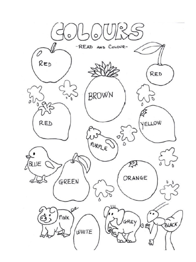Color Worksheet | PDF