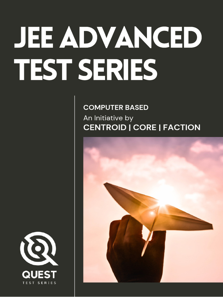 Jee Advanced Test Series Target 2026 | PDF | Heat | Chemistry