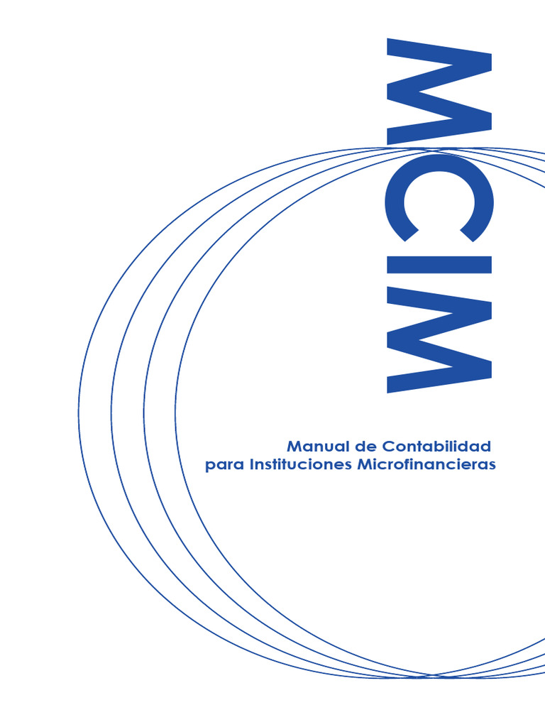 MCIM. Manual de Contabilidad para Instituciones Microfinancieras - PDF Versión 1 | PDF ...