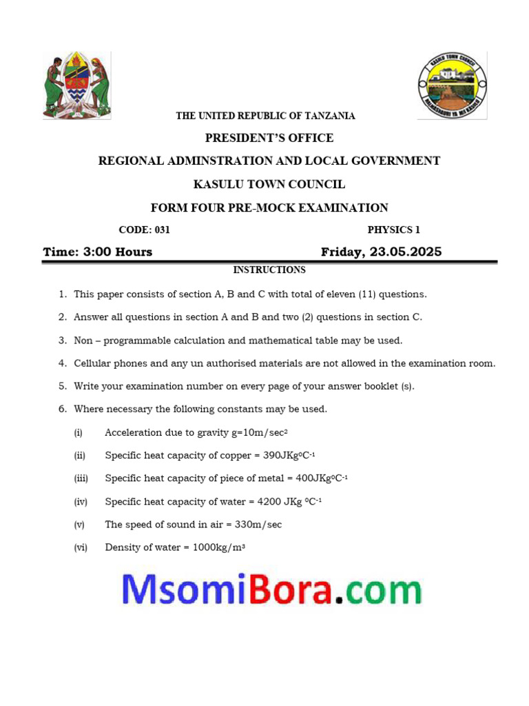 Physics 1 - Exam N Answers | PDF | Transformer | Electromagnetic Induction