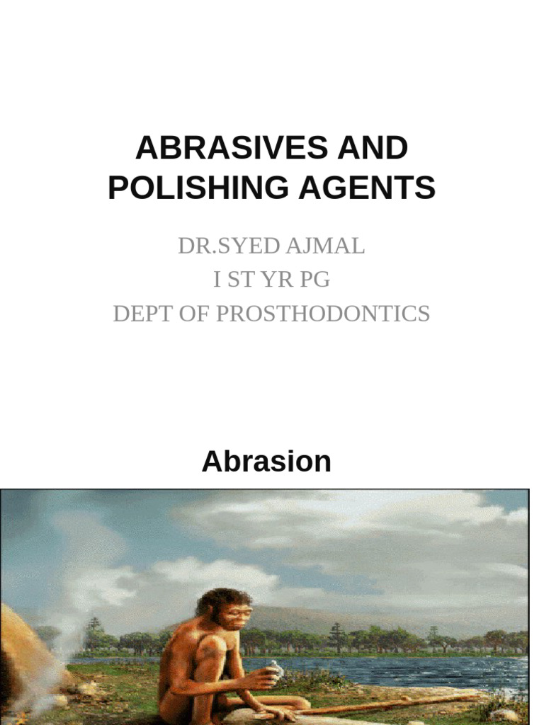 Abrasives and Polishing Agents | PDF | Abrasive | Silicon Dioxide