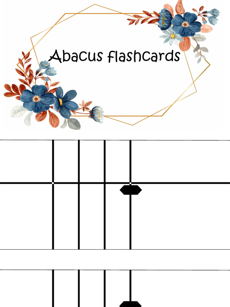 Abacus Flashcards PDF | PDF