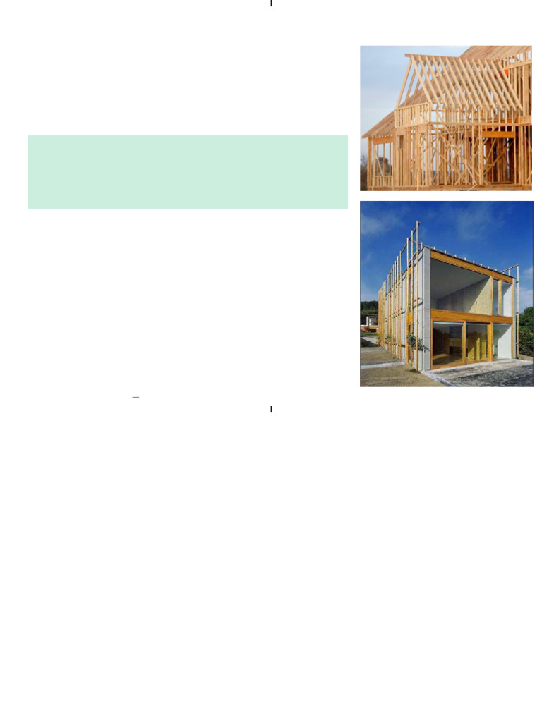 Timber Construction Lecture Note | PDF | Framing (Construction) | Wood