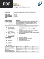 Yellow Belt Capstone Project | PDF | Six Sigma | Business Process