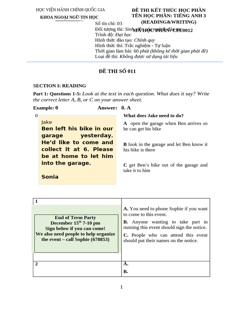 Format-Đề-Ta3 2 | PDF