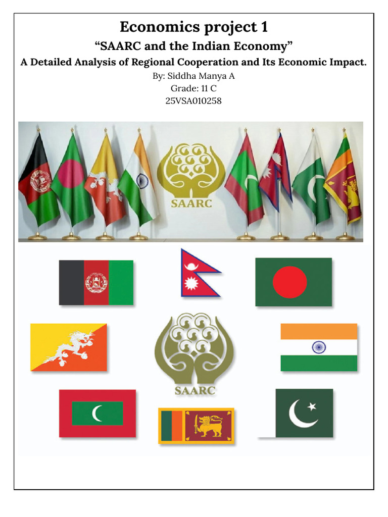 SAARC's Economic Impact on India | PDF | International Relations ...