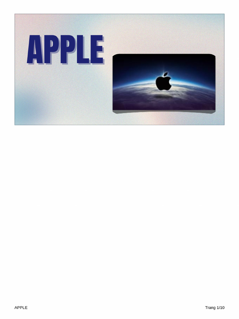 Apple PDF | PDF