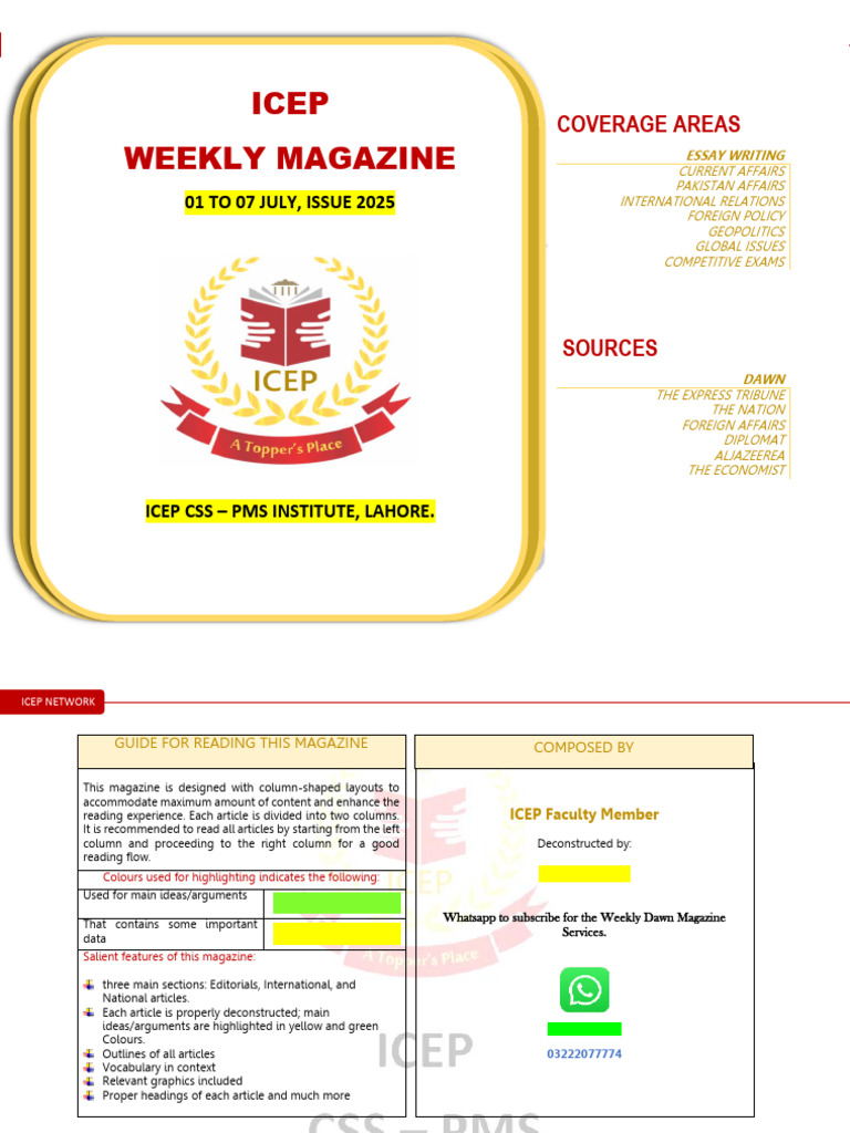 1 - 01 - 07 July, Icep Weekly | PDF | Flood | Emergency Management