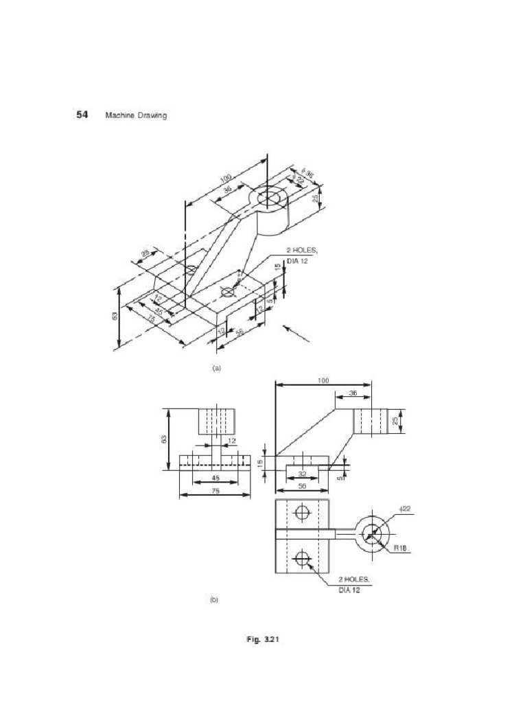 Machine Drawing | PDF