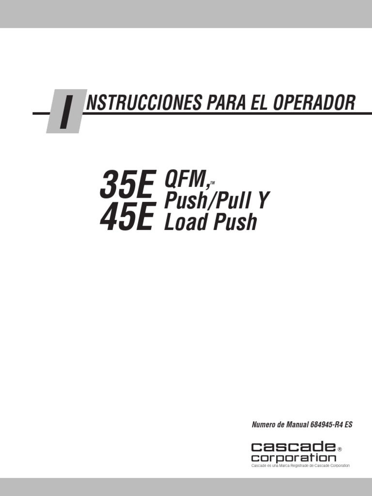 Instrucciones Aditamento Push Pull | PDF