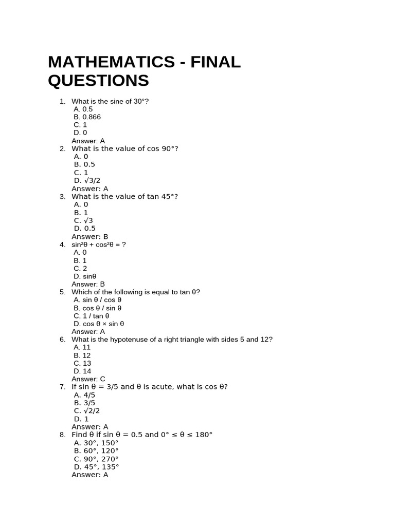 CBT Final - Mathematics and Logical Reasoning | PDF | Mode (Statistics) | Skewness