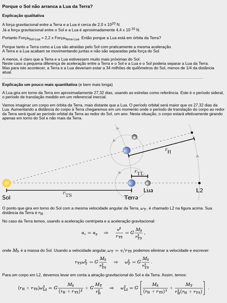 Terra Lua Sol_ orbitas | PDF | Terra | Lua