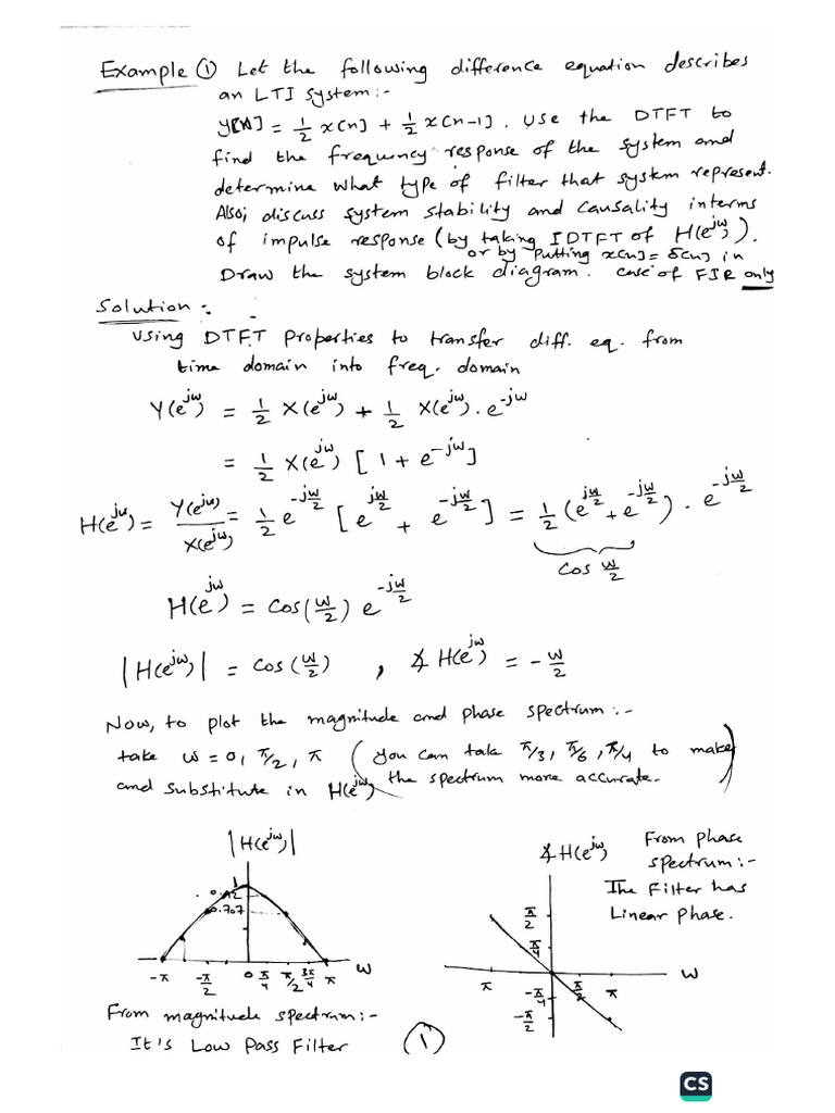 Fir Vs Iir Filters - Examples | PDF