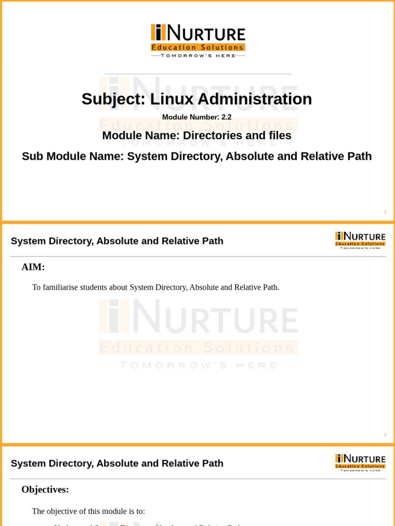Understanding Absolute vs Relative Paths | PDF | Computer File ...