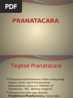 Struktur Teks Pranatacara Dan Contohnya Dalam Bahasa Jawa | PDF