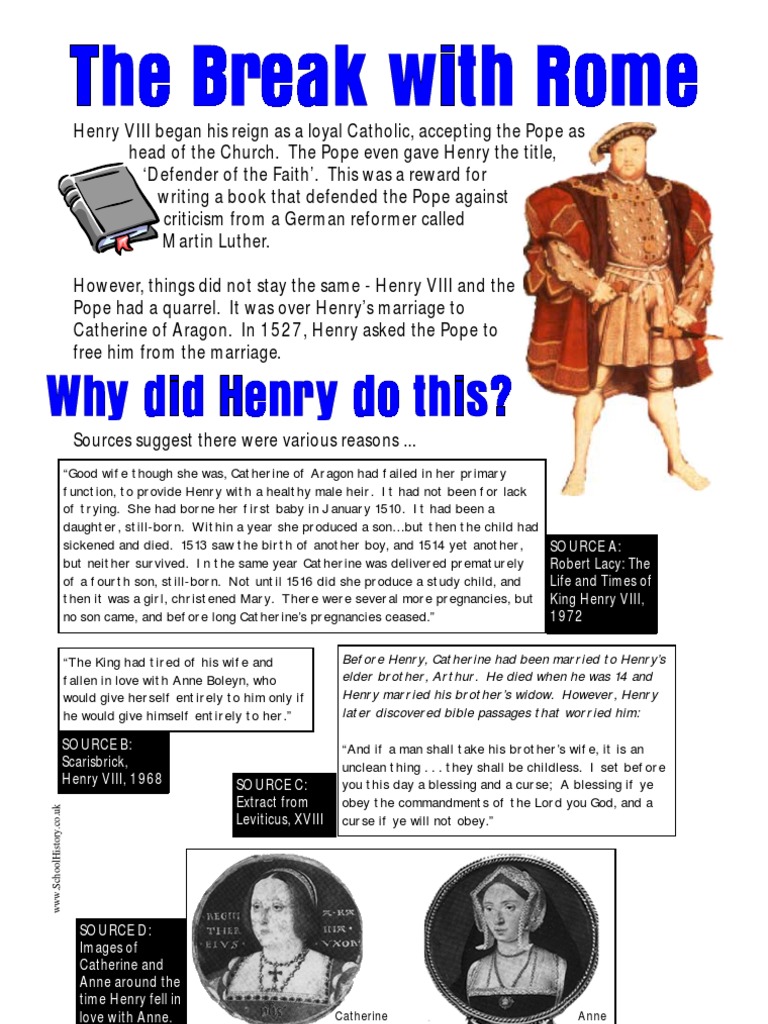 Break With Rome | PDF | Henry Viii Of England