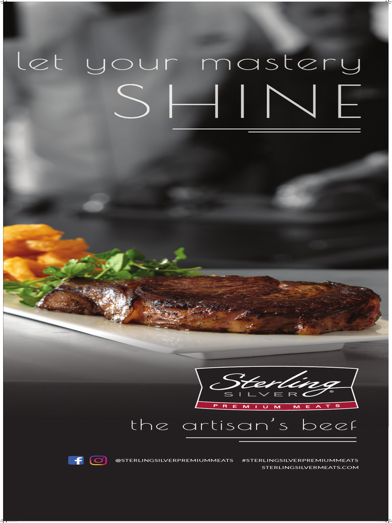 Sterling Silver Premium Beef Overview | PDF