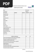 Spill-Kit Inspection Checklist | PDF