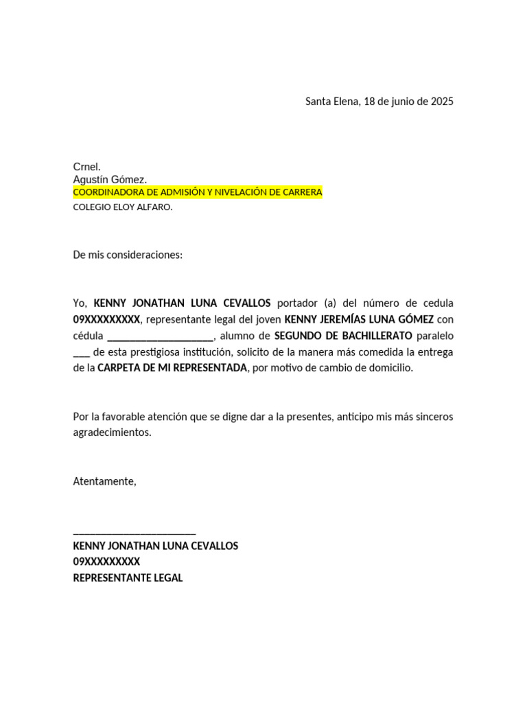 Solicitud para Retiro de Documentos | PDF