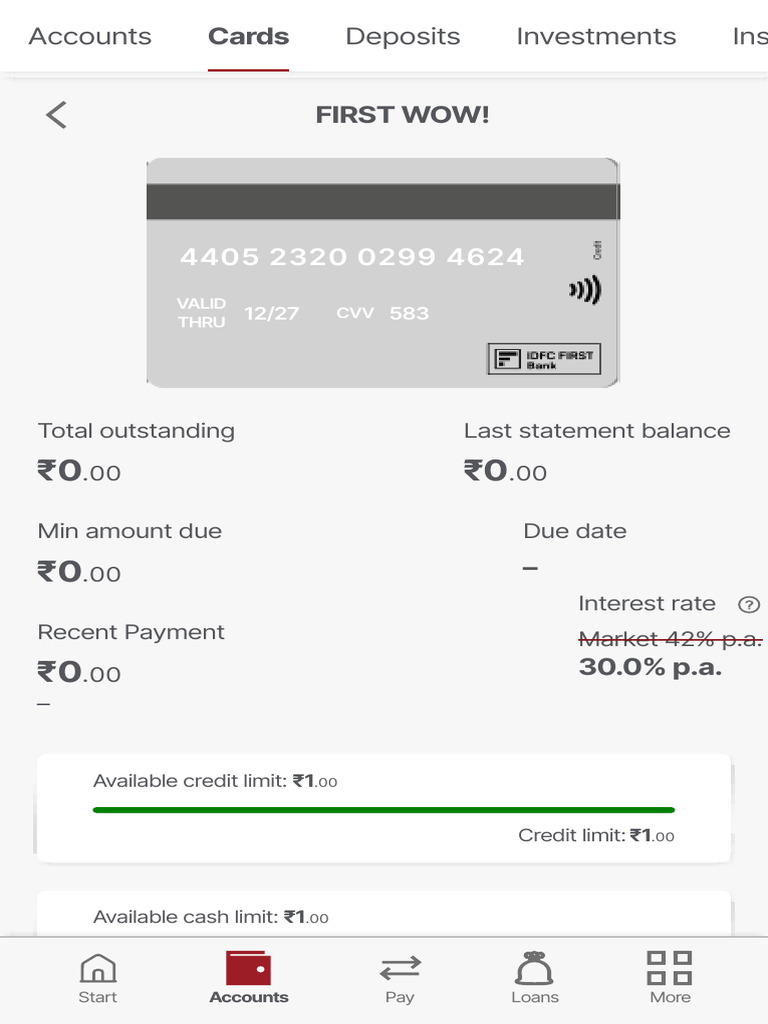Idfc First Bank | PDF
