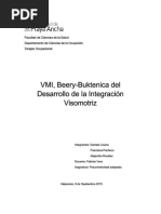 Guía de Interpretación del Beery VMI | PDF