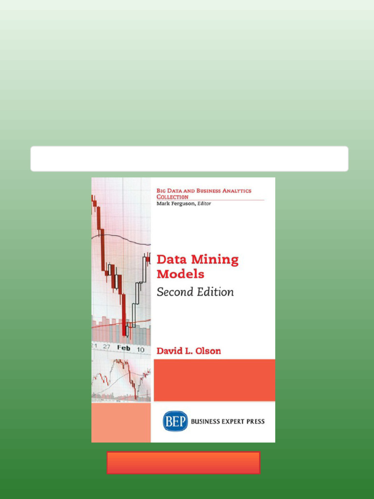 Data Mining Models David L. Olson PDF Download | PDF | Evaluation | Methodology