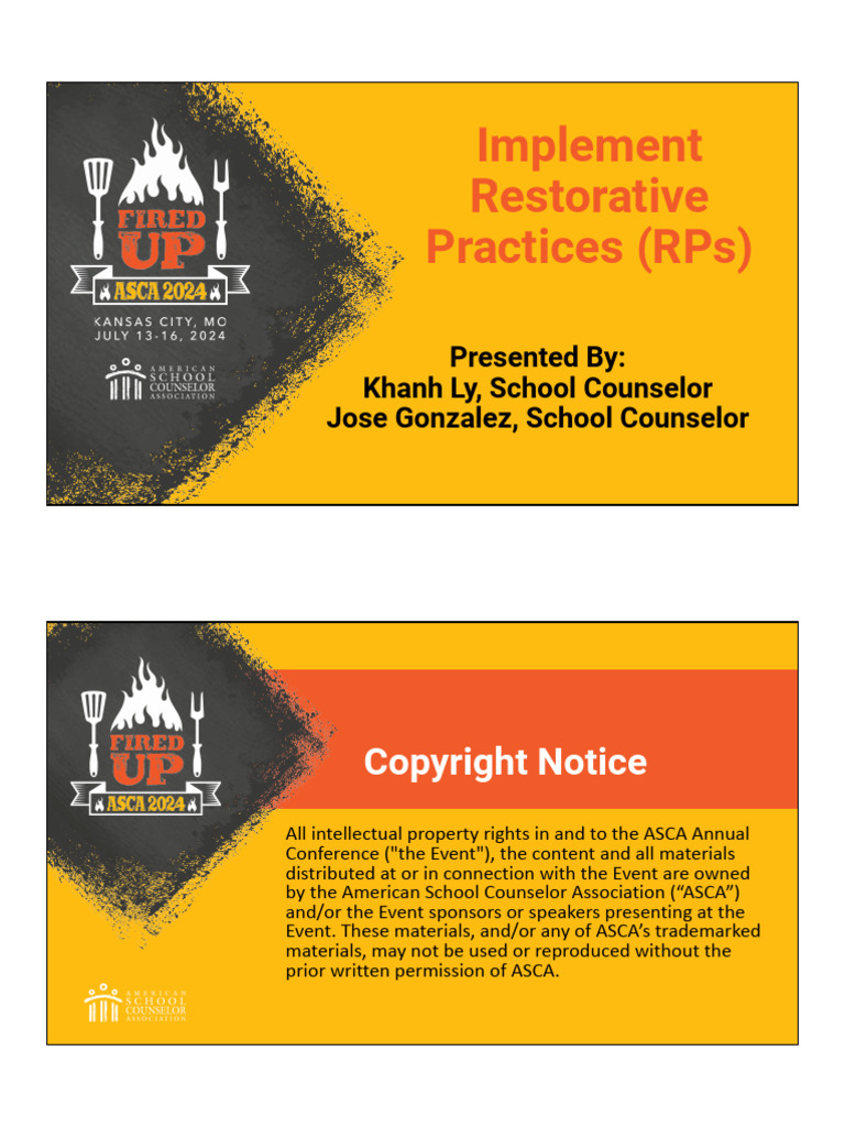 ASCA 2024 Implement RPs | PDF | Behavior Modification | Learning