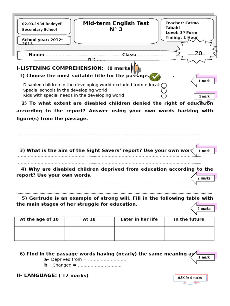 Esl Prin Tables 2013422125874751 | PDF