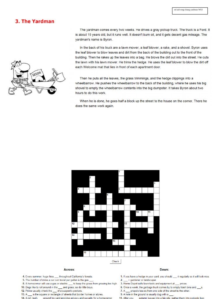 Esl Aid Rong-Chang Yardman WS3 | PDF