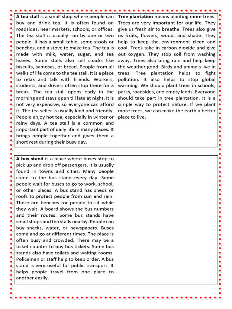 Understanding a Tea Stall's Role | PDF | Trees | Bangladesh