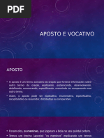 Aposto - o Que É, Tipos, Exemplos e Exercícios | PDF