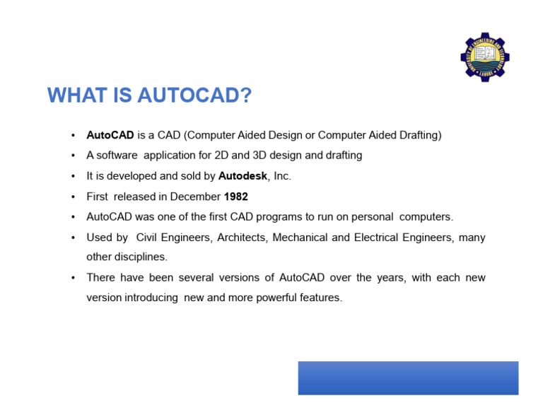 What is Autocad | PDF