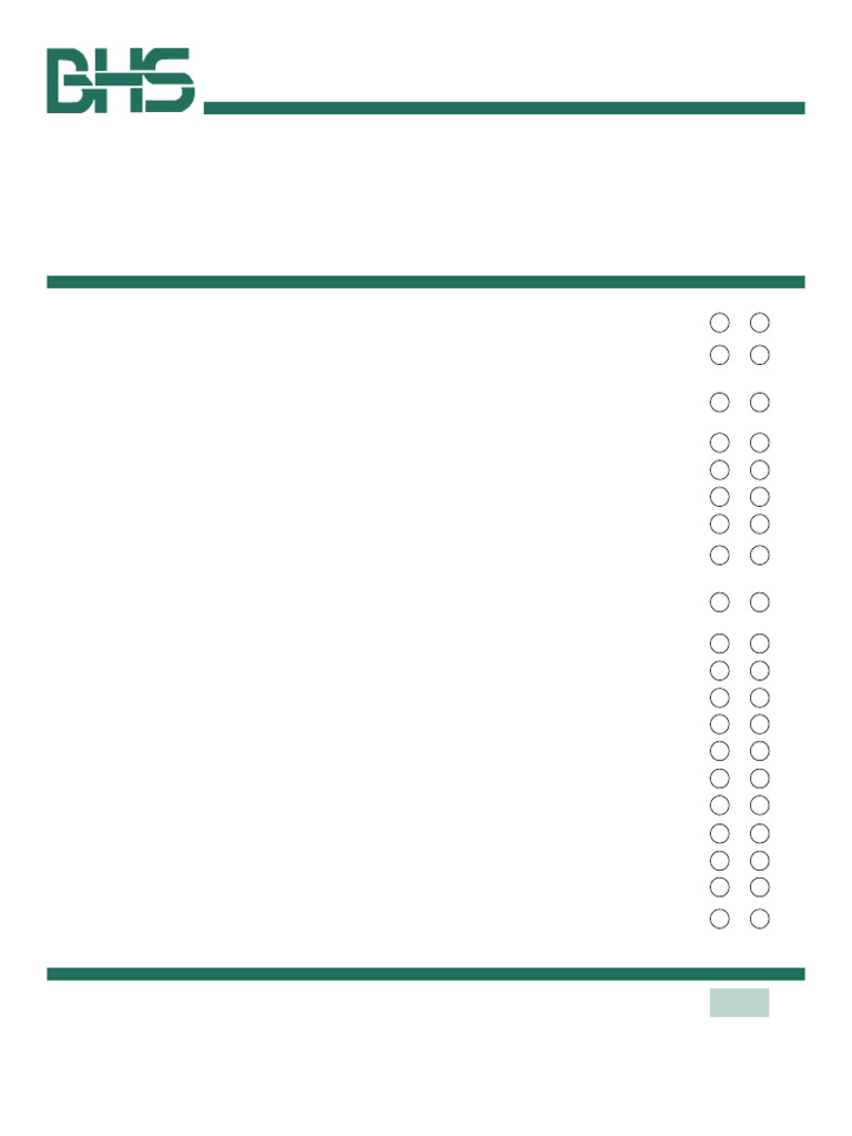 Escalas Beck - BDI, BAI e BHS | PDF | Psicologia | Remédio
