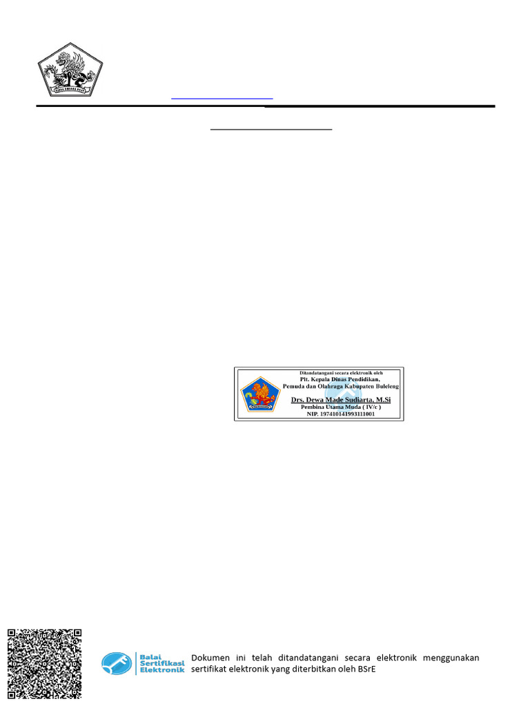 Surat Tugas Peserta Pelatihan Koding | PDF