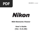 NIS Elements F User Guide | PDF | Exposure (Photography) | Camera