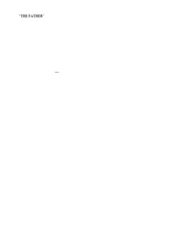 The Father by Hugh Garner | PDF