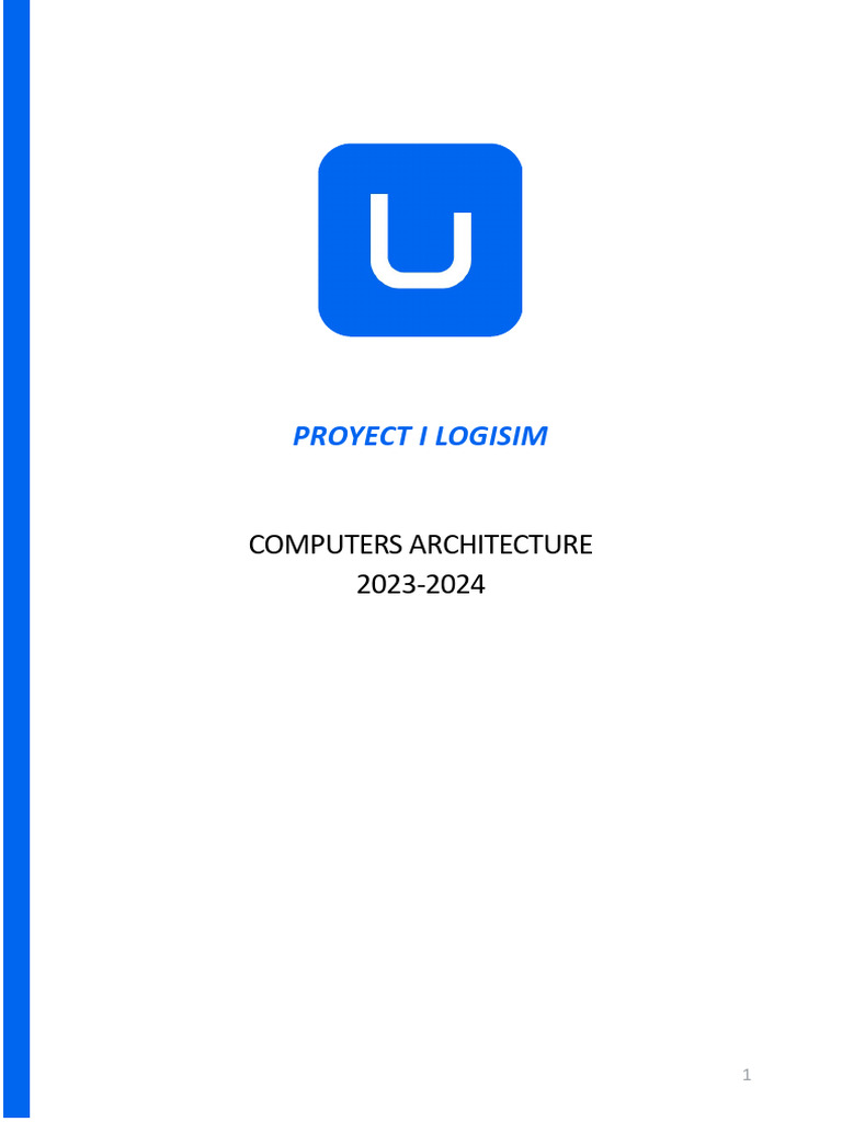 Stament Practice I Logisim 2024 Forklift v4 | PDF | Computing | Electronics