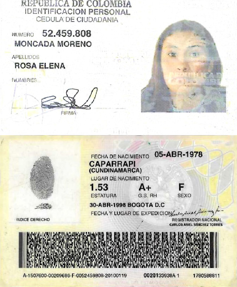 Rosa Cedula | PDF