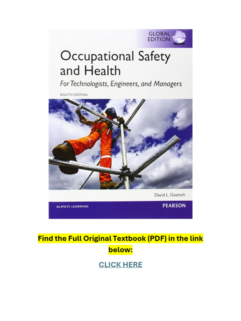 Occupational Safety and Health Overview | PDF | Occupational Safety And ...